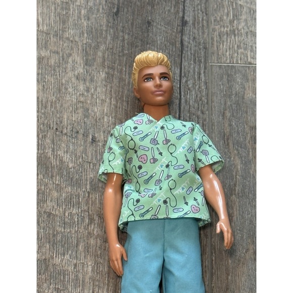 Barbie | Toys | Ken Ryan Barbie Doll 27 Mattel With Nursing Scrubs ...
